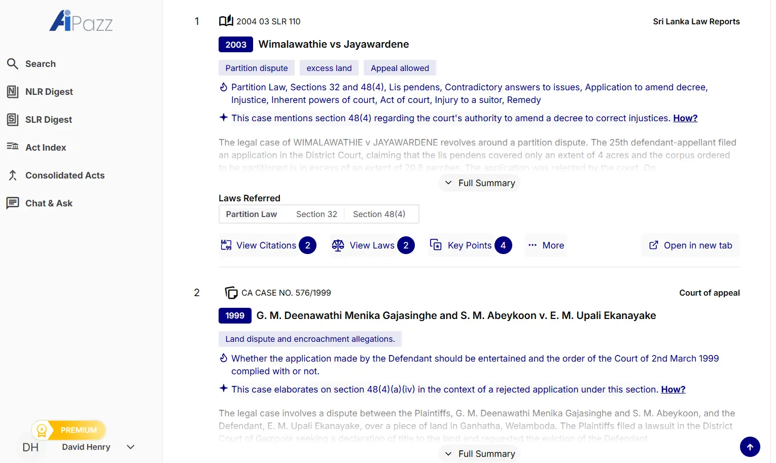 Ai Pazz - Sri Lanka’s Leading Legal Research Platform